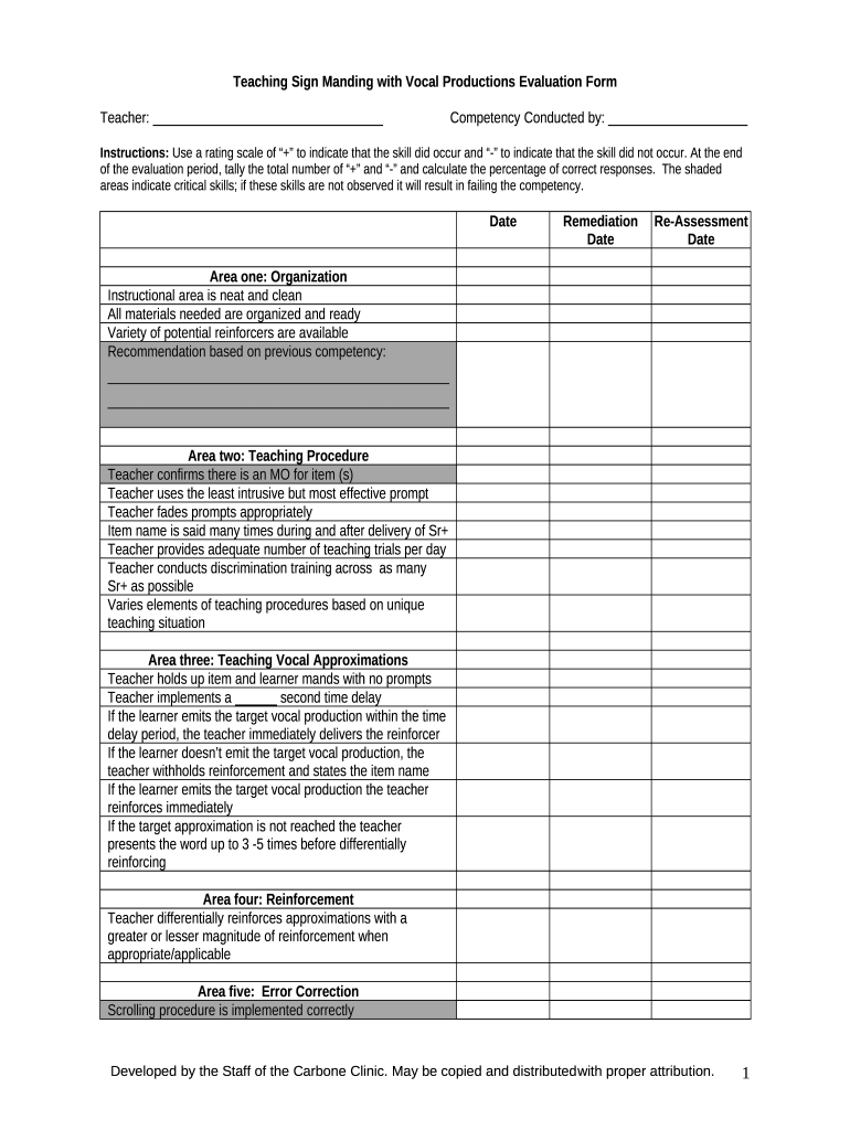 Vocal Manding Evaluation Teacher and Learner ... Doc Template | pdfFiller