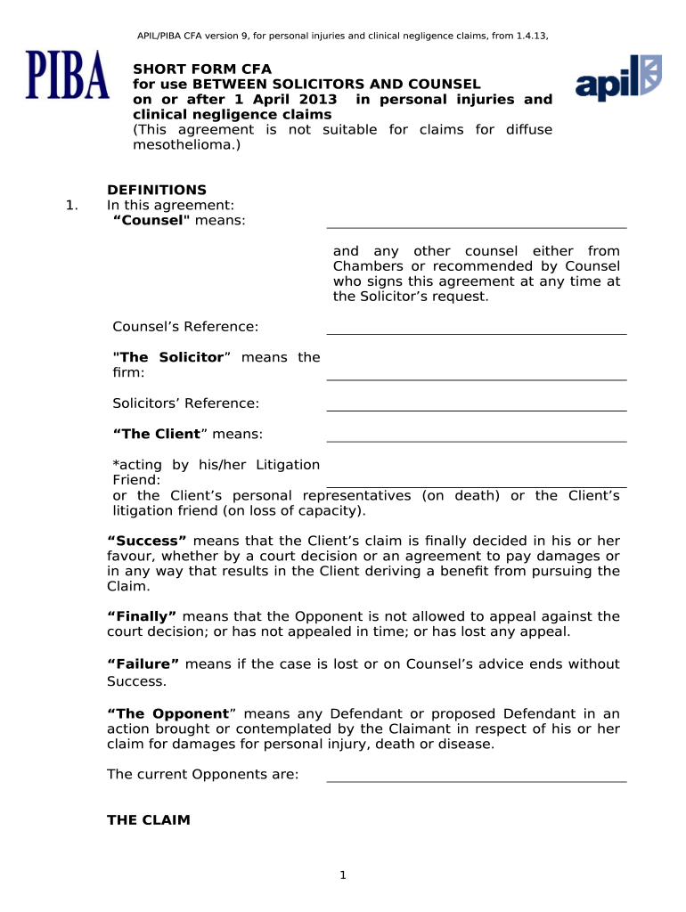 cfa report template Doc Template | pdfFiller