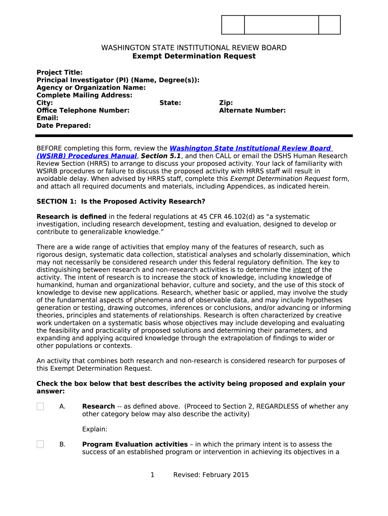 The VA Portland Health Care System (VAPORHCS) Exemption ... Doc ...