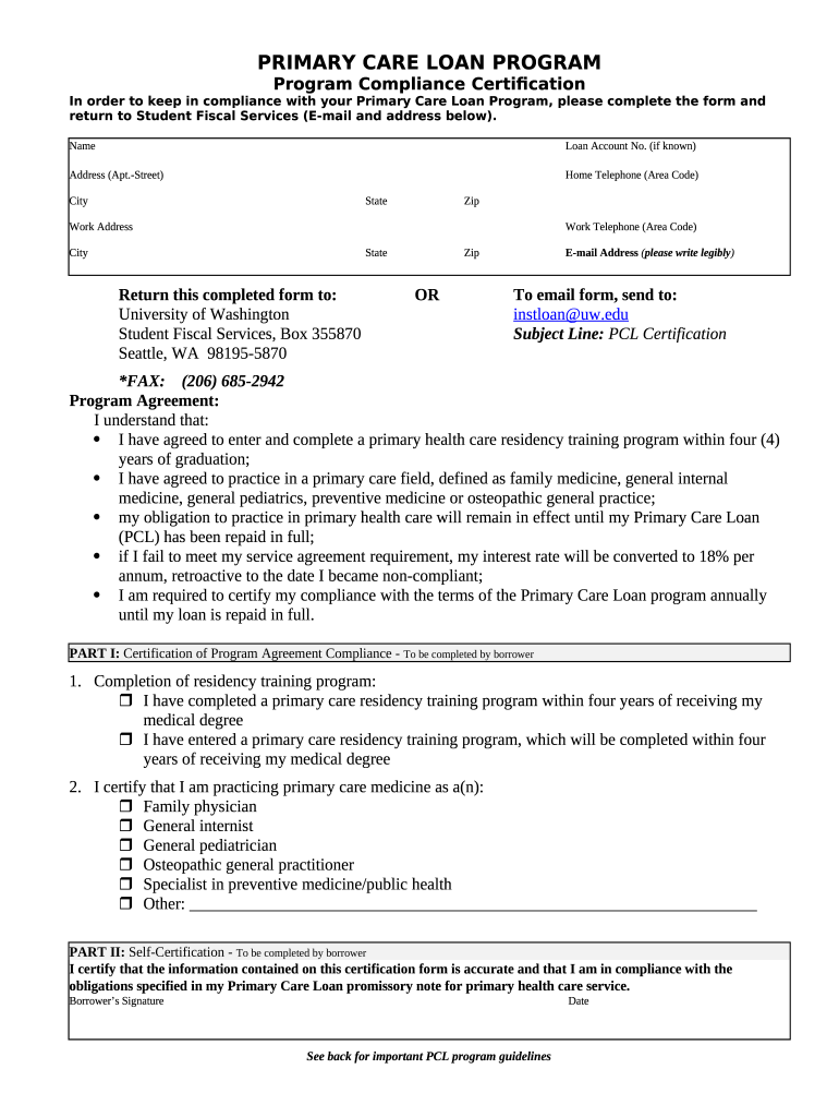 Program Compliance Certification Doc Template | pdfFiller
