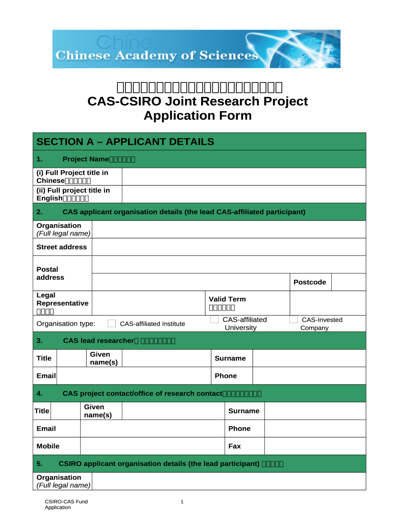 The Research Fund For International Young Scientists ... Doc Template ...