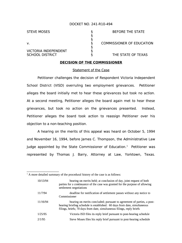 Pete Smith v. Felipe Alanis, Commissioner of Education; and ... Doc ...