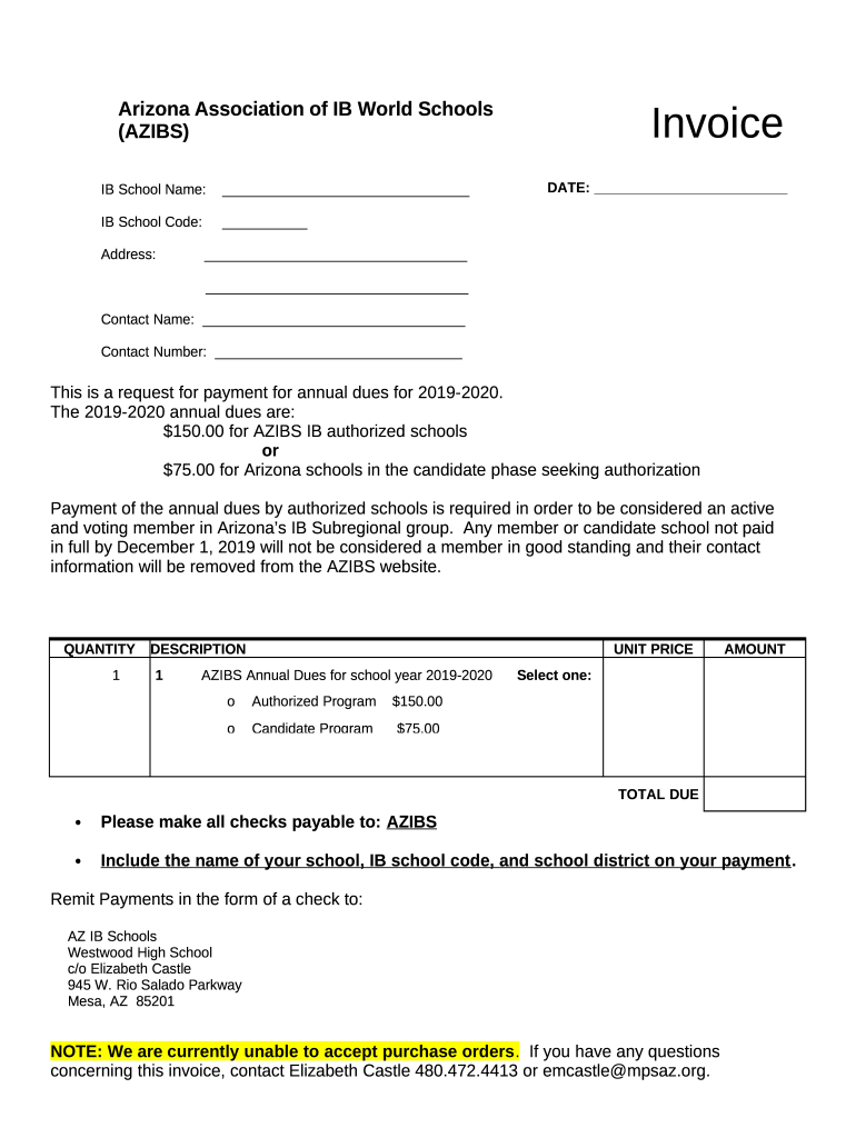 CAWS Patricia and Garry Prather IB Student of the Year ... Doc Template ...
