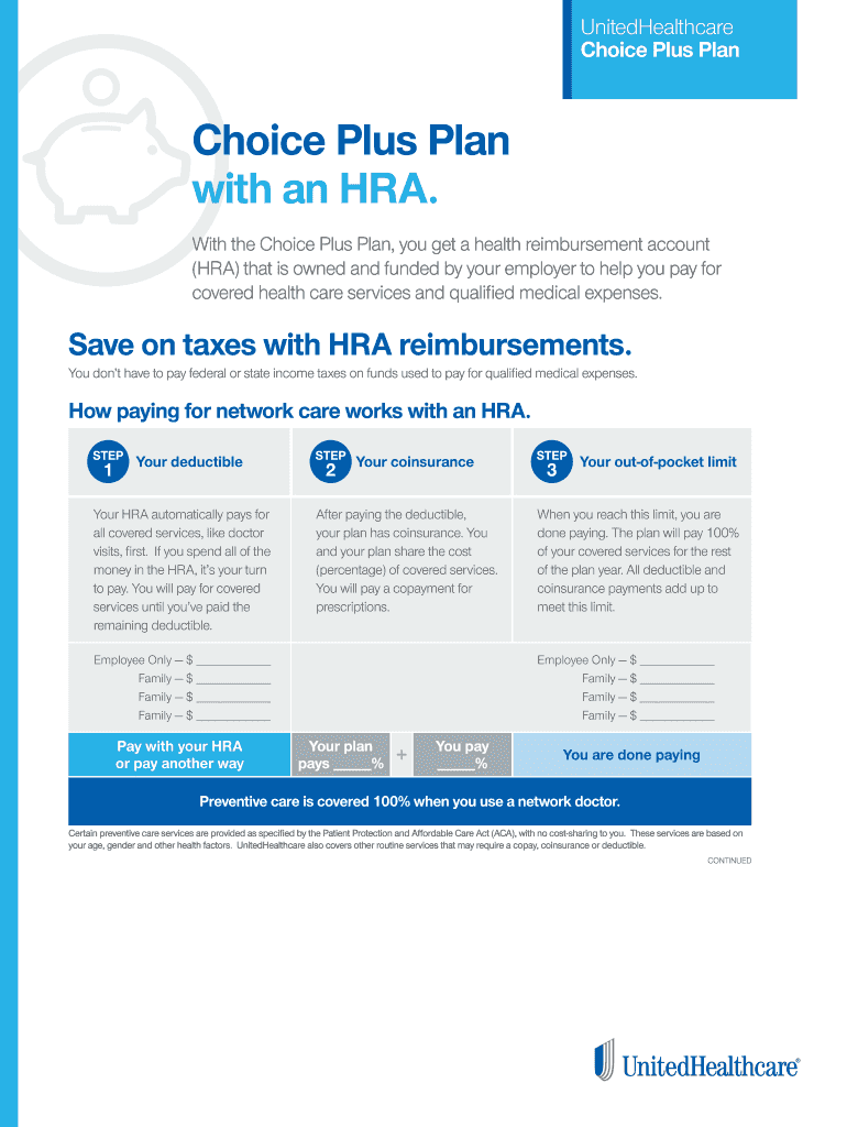 Fillable Online with an HRA Fax Email Print - pdfFiller