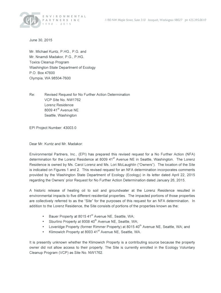 Fillable Online 1-Revised NFA Request Letter 6-30-15 Fax Email Print ...