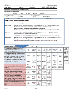 Fillable Online Form 3-A CSAT GPRA INTAKE for Brief Treatment - Health ...