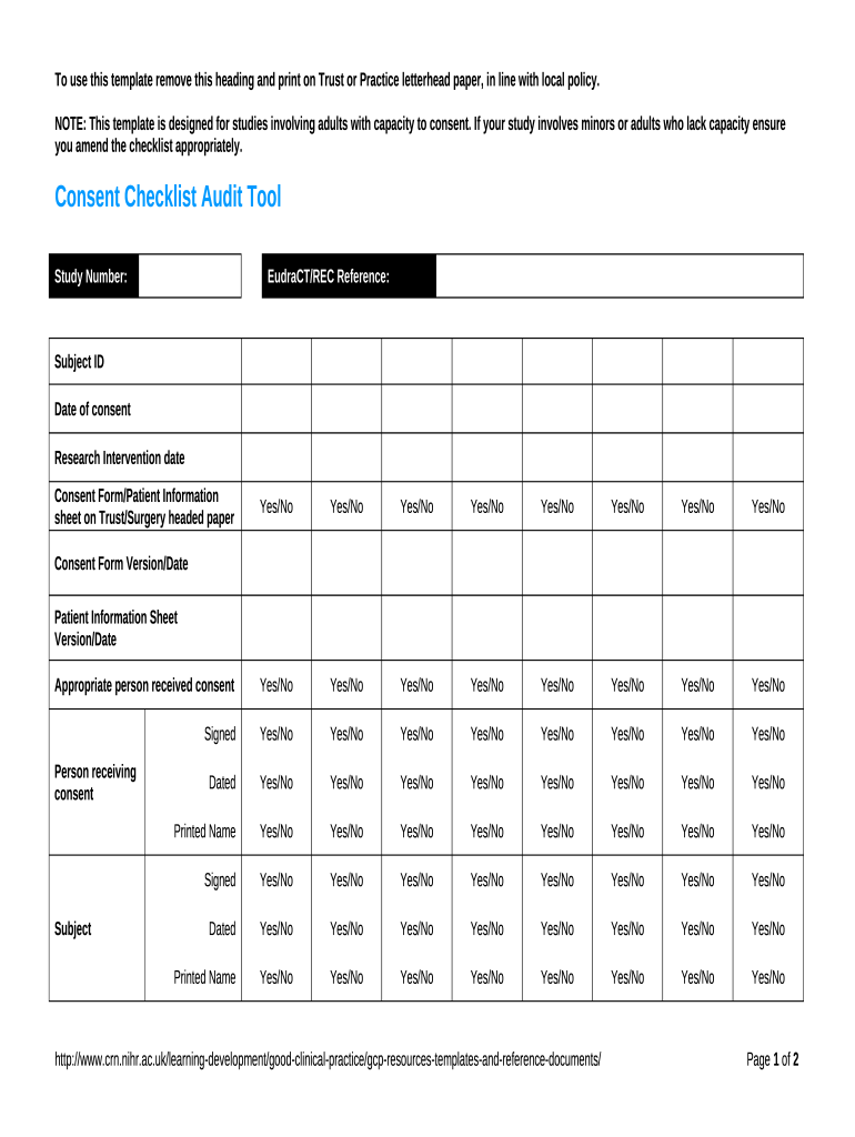 Consent Toolkit - Emory IRB - Emory University Doc Template | pdfFiller