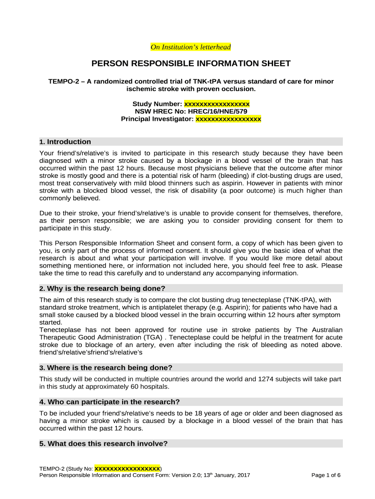 PERSON RESPONSIBLE INATION SHEET Doc Template | pdfFiller