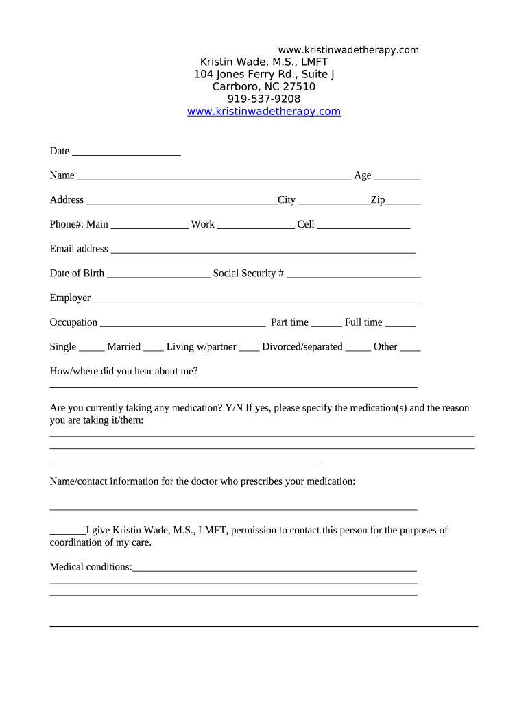 Deborah Klinger, M Doc Template | pdfFiller