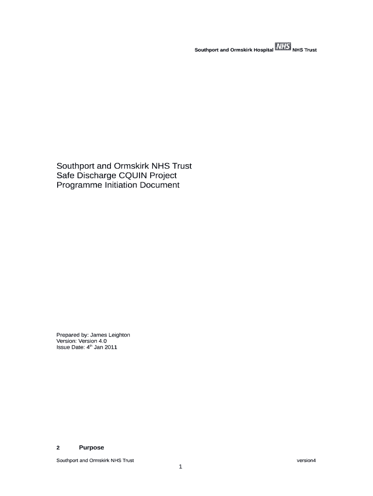 NHS EnglandSouthport and Ormskirk Hospital NHS Trust Doc Template ...