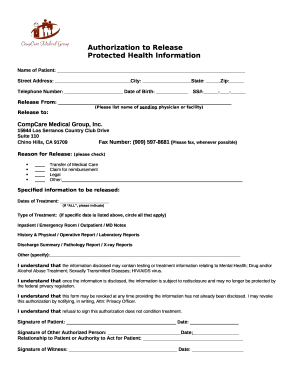 Medical Records Release - HUD.gov / U.S. Department ... Doc Template ...