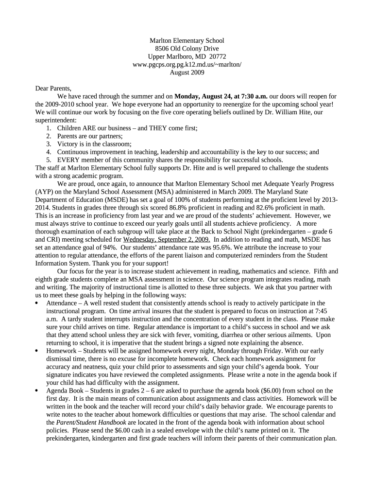 Marlton Elementary School 8506 Old Colony Dr S Upper ... Doc Template ...