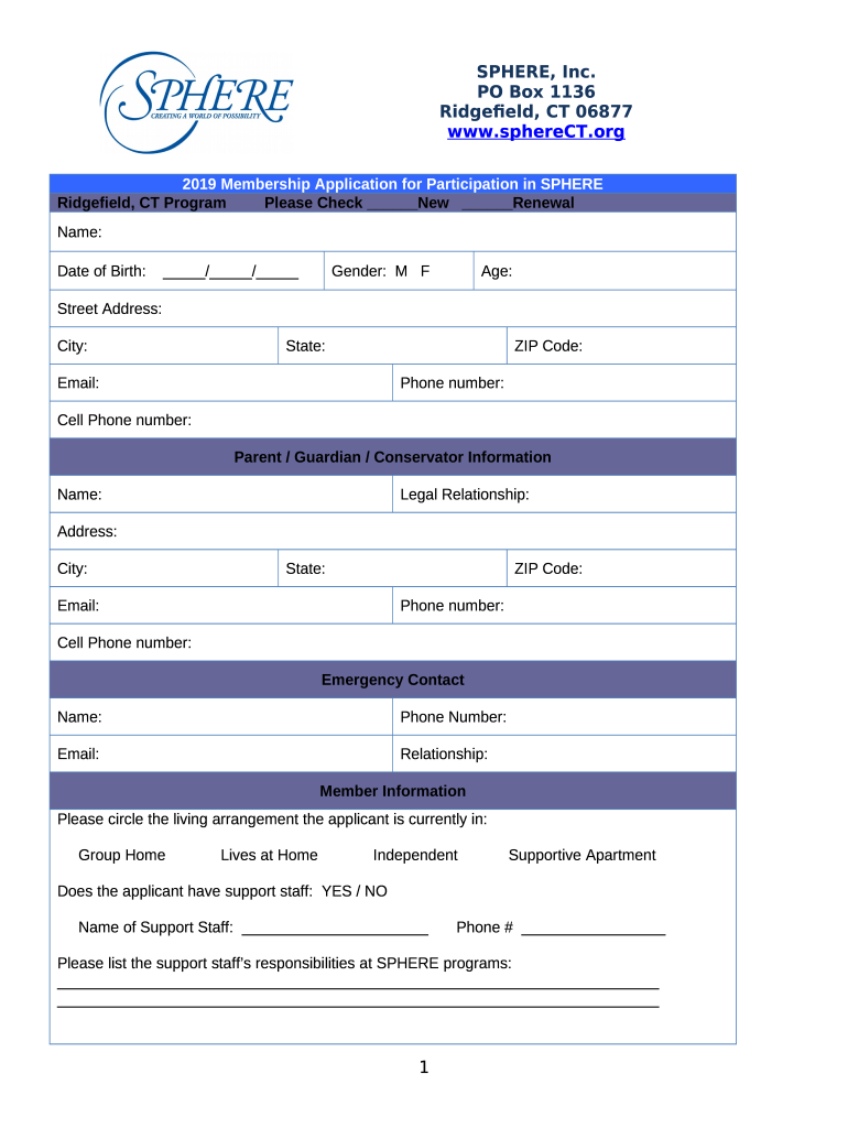 ACMA : ACMA Membership Application Doc Template | pdfFiller