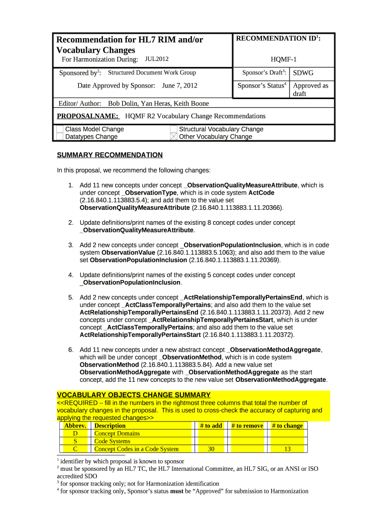 Structured Document Work Group Doc Template | pdfFiller