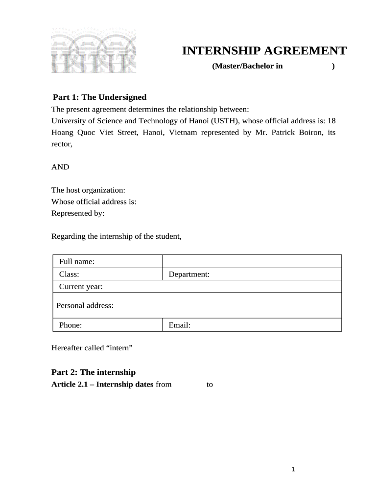 Part 1: The Undersigned Doc Template | pdfFiller