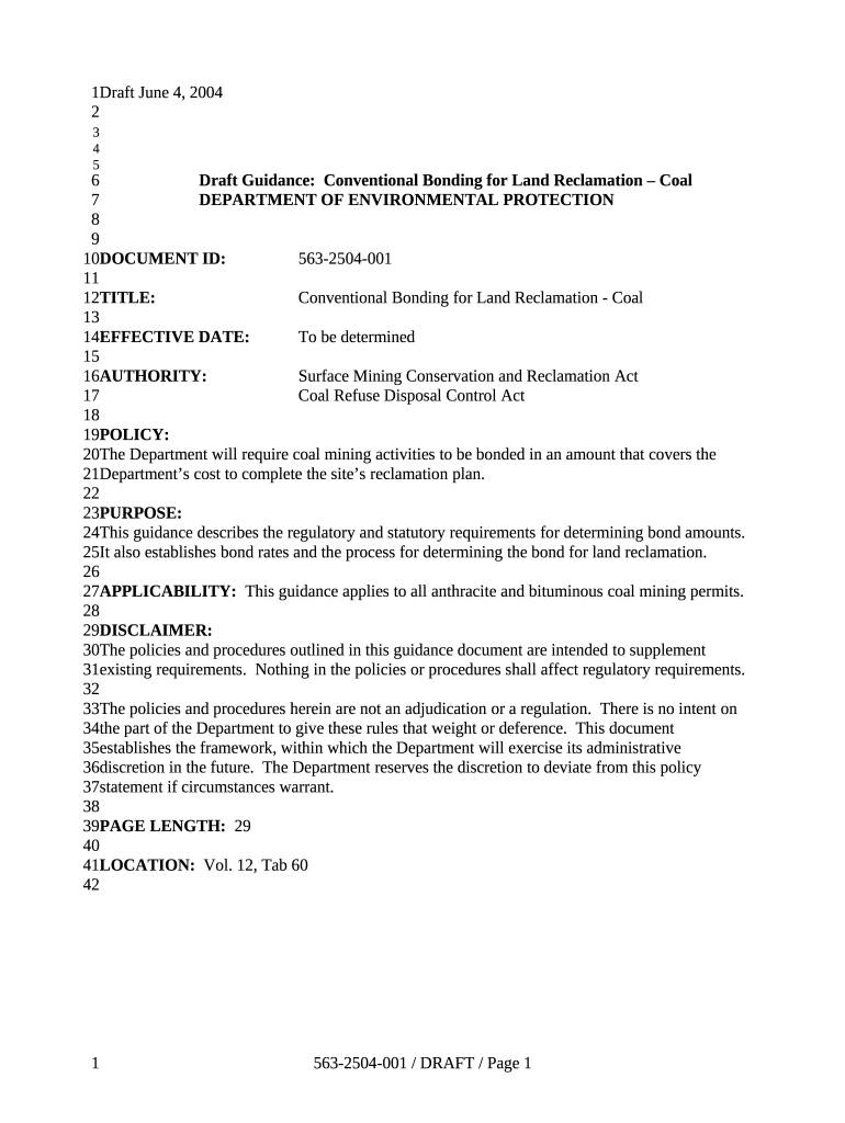 Mined Land Reclamation Program Applicant's Guide - NYS ... Doc Template ...