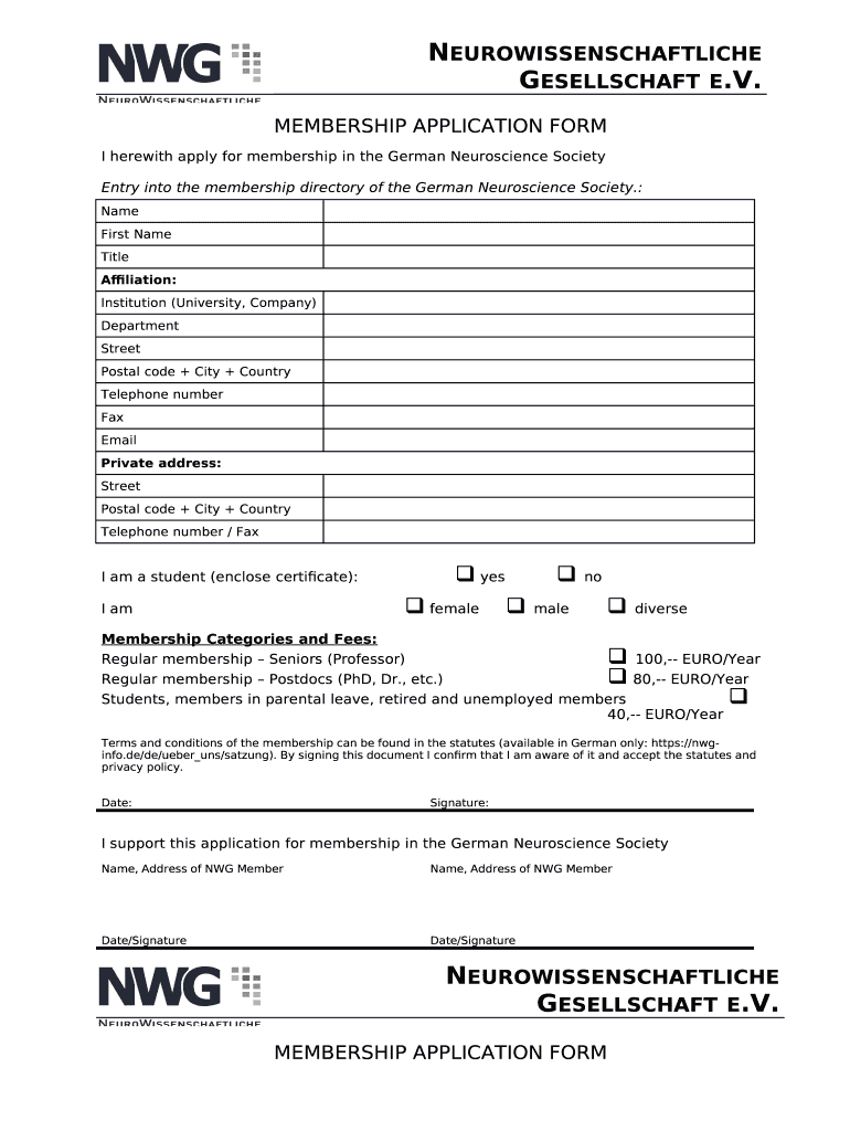 doc - Neurowissenschaftliche Gesellschaft eV - Studylib Doc Template | pdfFiller