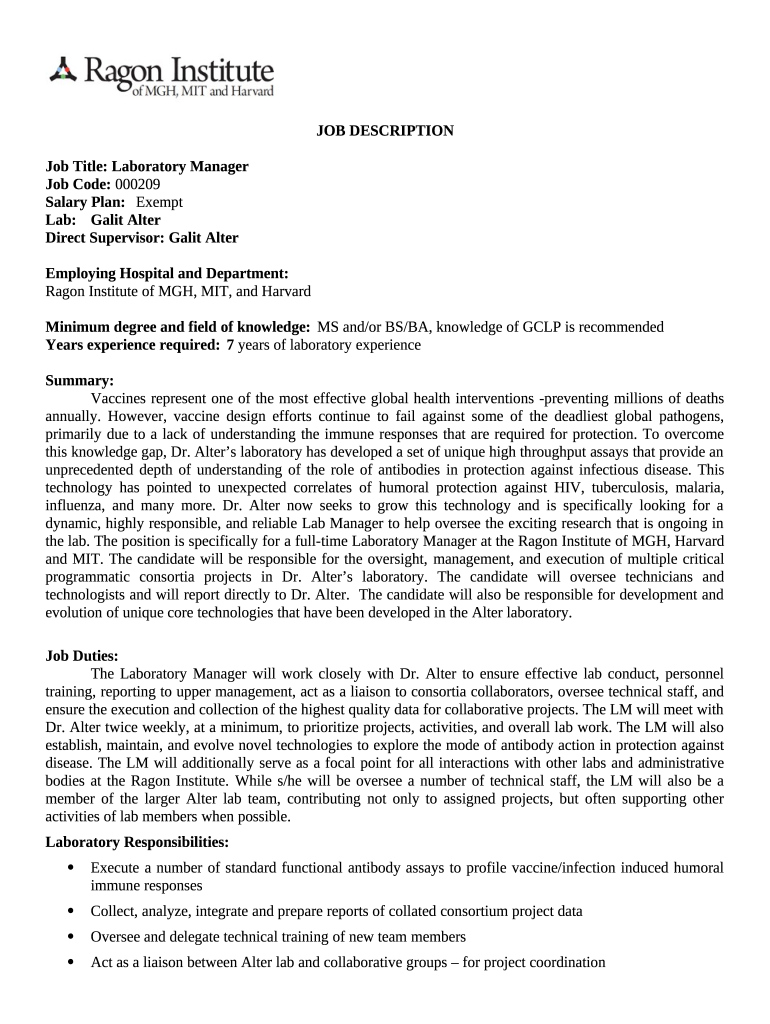 The Ragon Institute of MGH, MIT and Harvard Receives Gift ... Doc ...
