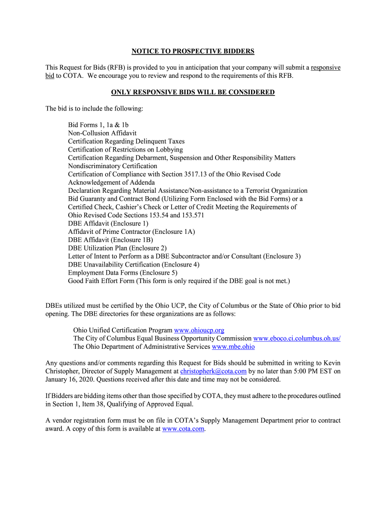 Fillable Online Fillable Online Excel file format RFB # 2017-31 bid ...