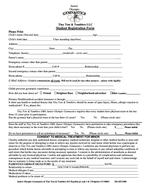 Fillable Online Beauty Pageant Registration Form Template JotForm Fax ...