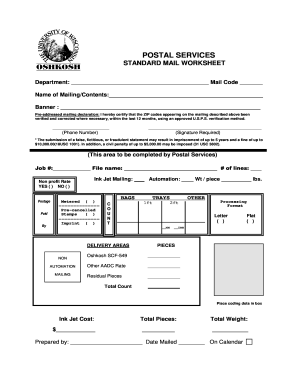Fillable Online BULK INFO Worksheet Fax Email Print - pdfFiller