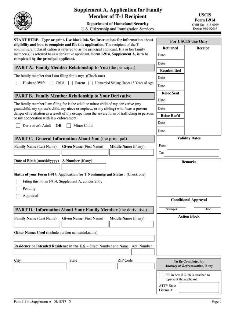 T Visa Form - Fill Online, Printable, Fillable, Blank | pdfFiller