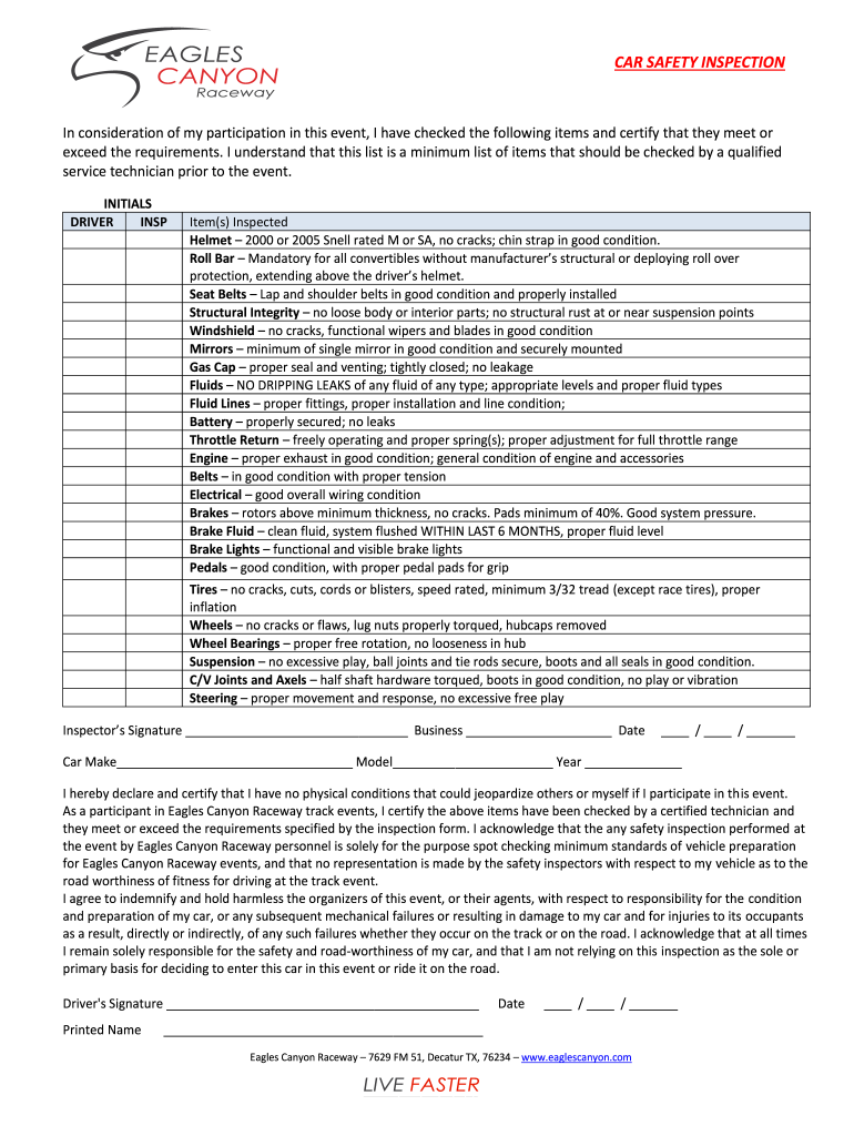 Fillable Online Vehicle Safety Inspection - Virginia State Police ...