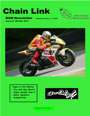 Fillable Online Chain Link - bam-members.org.uk Fax Email Print - pdfFiller