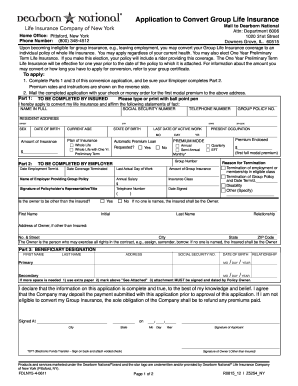 Fillable Online 9+ Insurance Application Form Templates - Free PDF ...