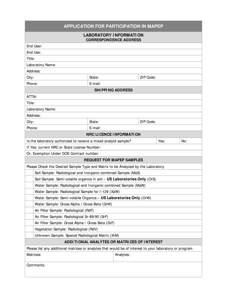 Mapep Form - Fill Online, Printable, Fillable, Blank | pdfFiller