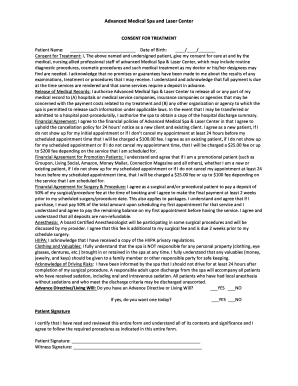 Fillable Online consent form adv spa.docx Fax Email Print - pdfFiller