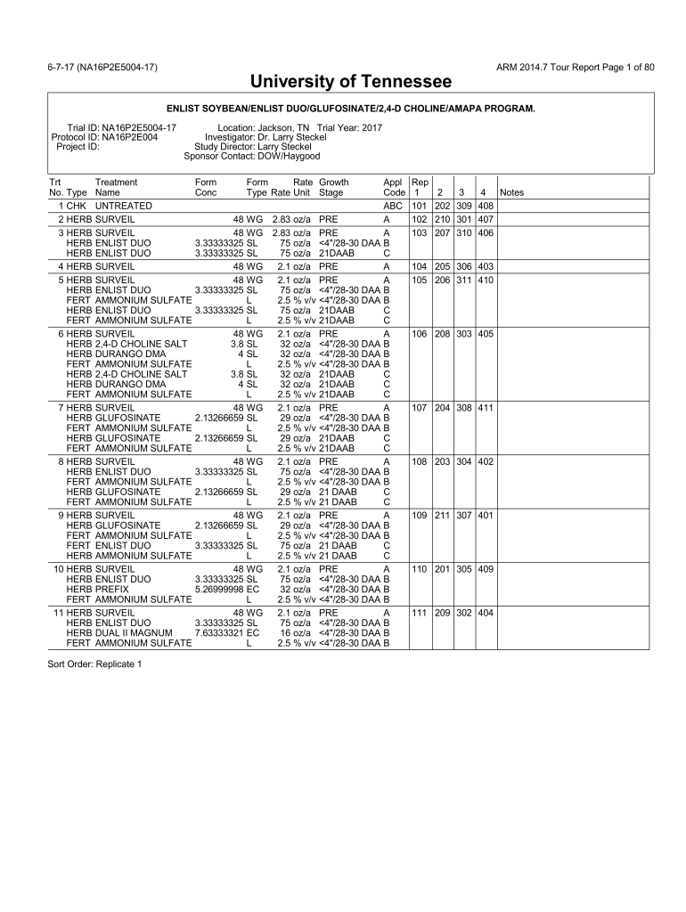 Fillable Online Enlist Duo and Enlist One herbicidesThe Enlist weed ...