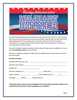 Fillable Online VA Character of Service Determinations: An Alternative ...