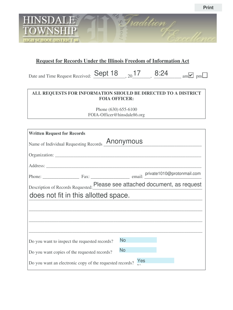 Fillable Online RE: 17-51 Response to FOIA Request Fax Email Print - pdfFiller