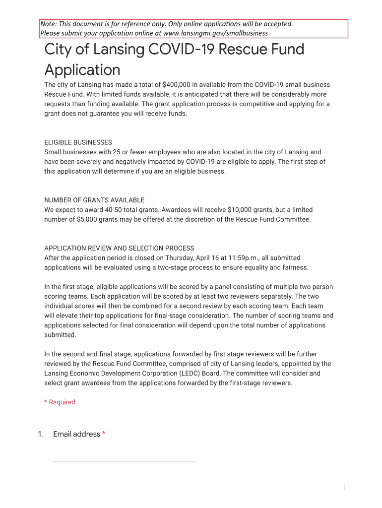 Fillable Online Note: This document is for reference only Fax Email ...
