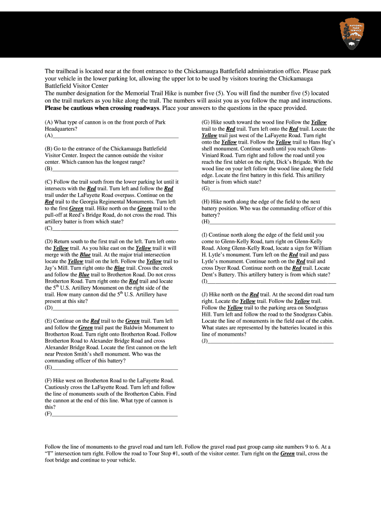 Fillable Online Cannon Trail Map Fax Email Print - pdfFiller