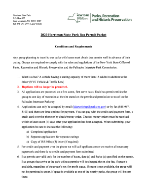 Fillable Online Bus Permit Application Fax Email Print - pdfFiller