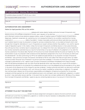 Fillable Online PIP INFORMATION - Attorney fills out this box Fax Email ...