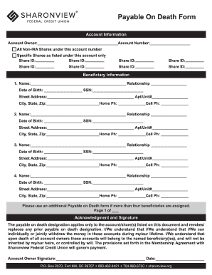 Fillable Online Adding a POD Designation to a Joint AccountNolo Fax ...