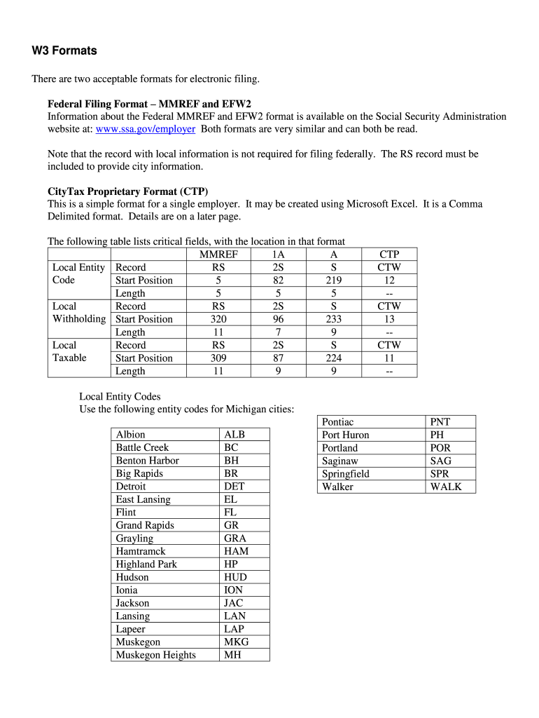 Fillable Online W3 Formats Fax Email Print - pdfFiller
