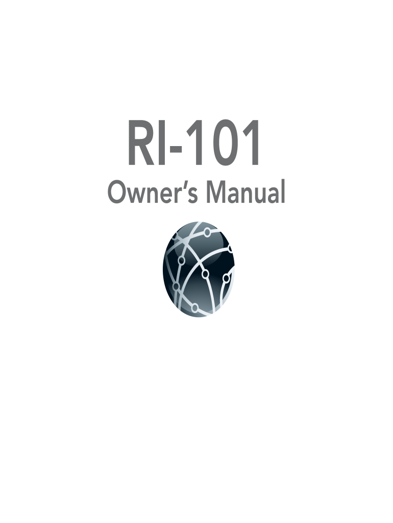 Fillable Online RI-101 Version 1 Fax Email Print - pdfFiller