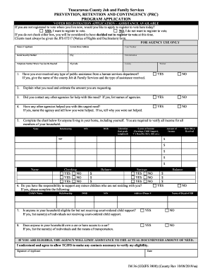 Fillable Online IM 00036 PRC Application.doc Fax Email Print - pdfFiller