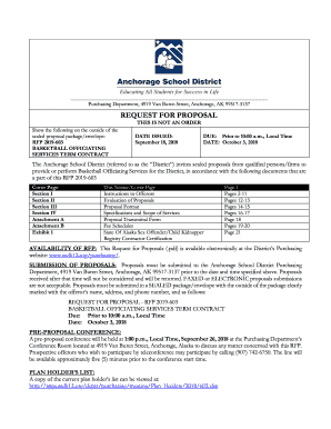 Fillable Online sealed proposal package/envelope: Fax Email Print ...