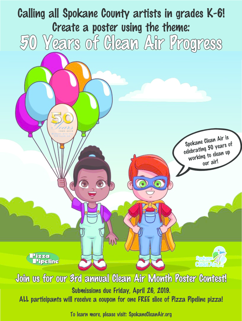 Fillable Online Clean Air Poster Contest Finalists - Spokane Regional ...