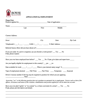 Fillable Online KNEPPER PRESS CORPORATION APPLICATION FOR EMPLOYMENT ...