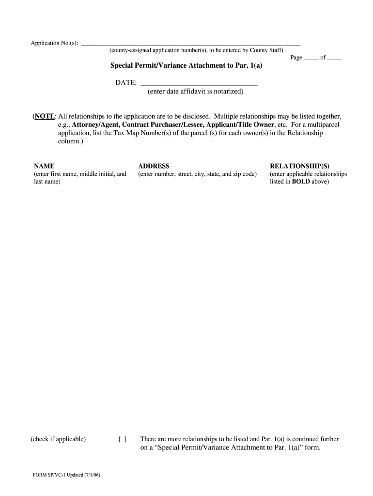 Fillable Online Fillable Online fairfaxcounty Rezoning Affidavit - Attachment 1(b ... Fax Email ...