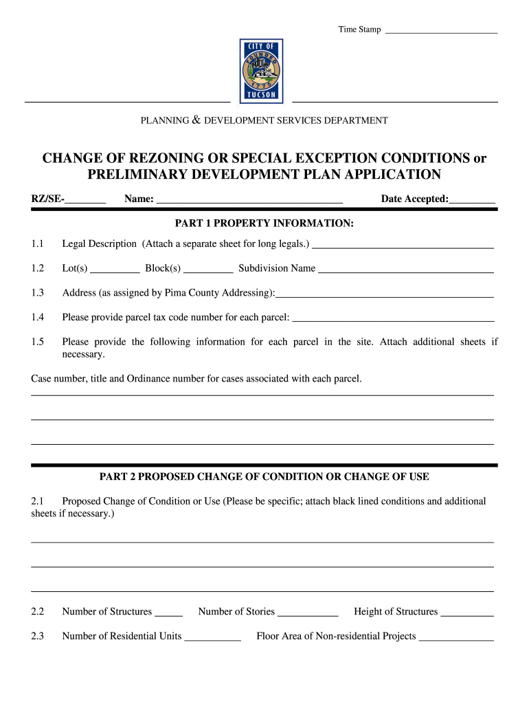 Fillable Online Change of Condition Application Form Fax Email Print ...