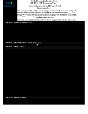 Fillable Online UCR Form Instructions - Unified Carrier Registration ...