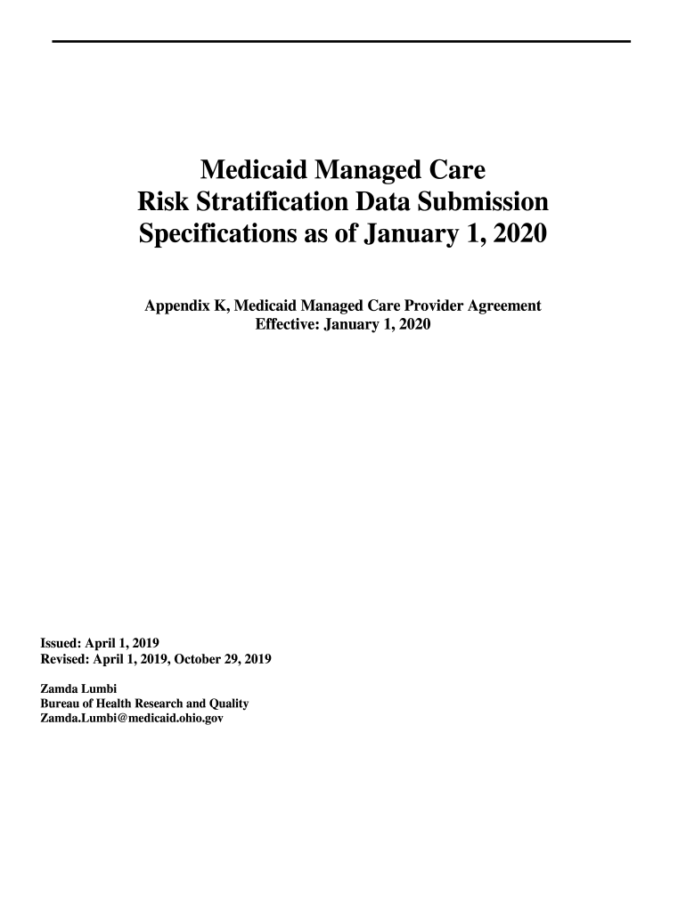 Fillable Online Risk Stratification Data Submission Fax Email Print ...
