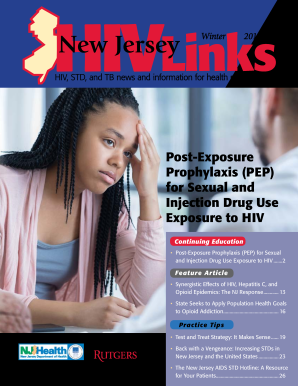 Fillable Online Post-Exposure Prophylaxis (PEP): Definition, Side ...